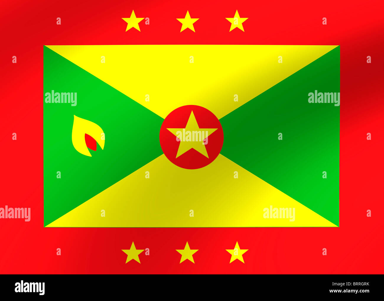 Grenada flag hi-res stock photography and images - Alamy