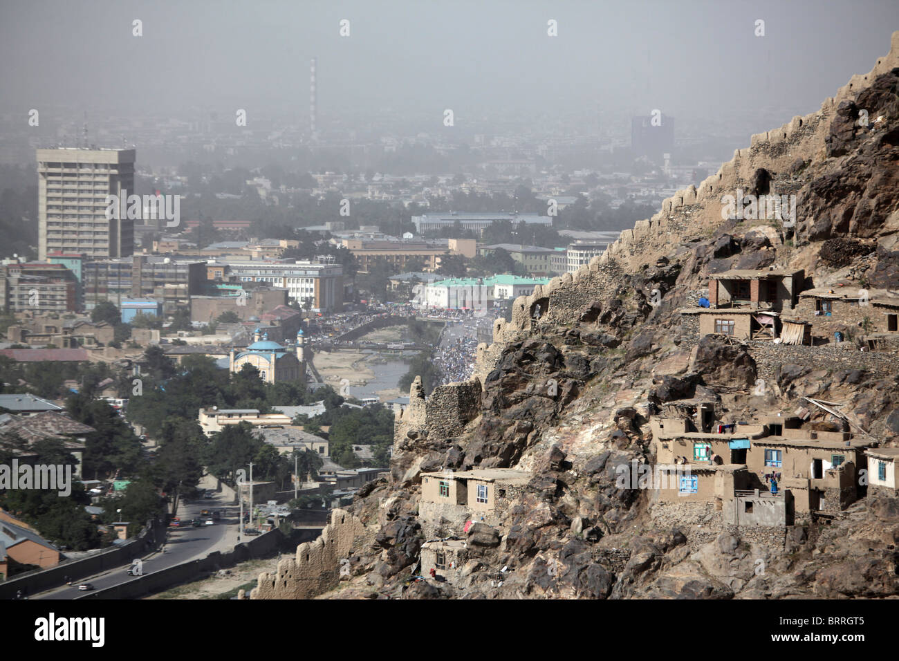 arial view of kabul, Afghanistan Stock Photo - Alamy