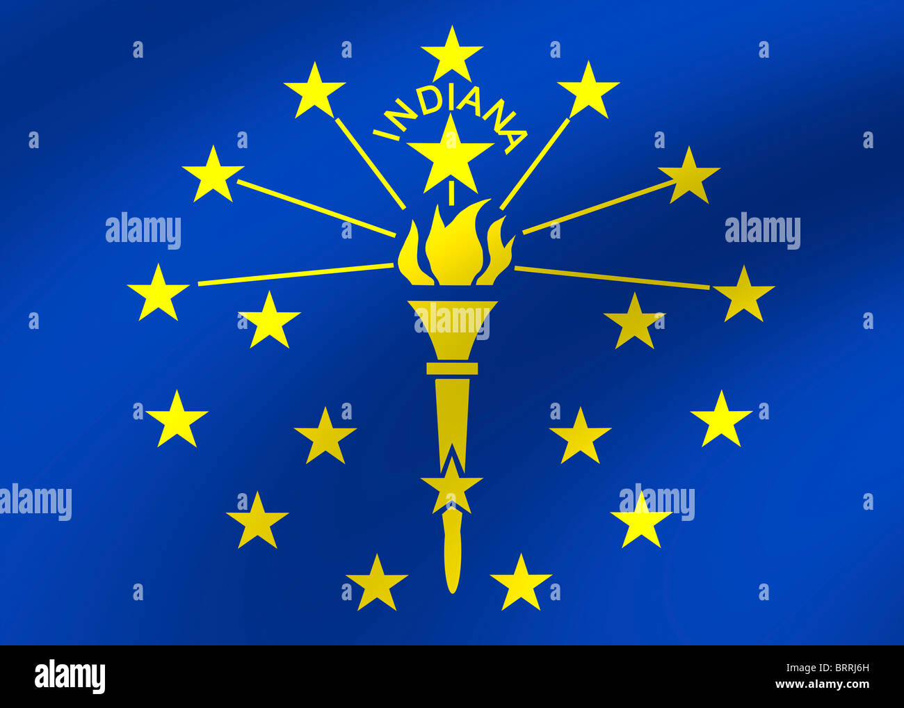Indiana flag hi-res stock photography and images - Alamy
