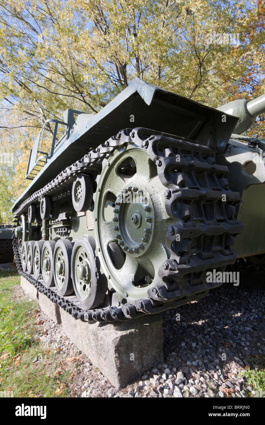 STU-40 tank on display in Lappeenranta Finland Stock Photo - Alamy