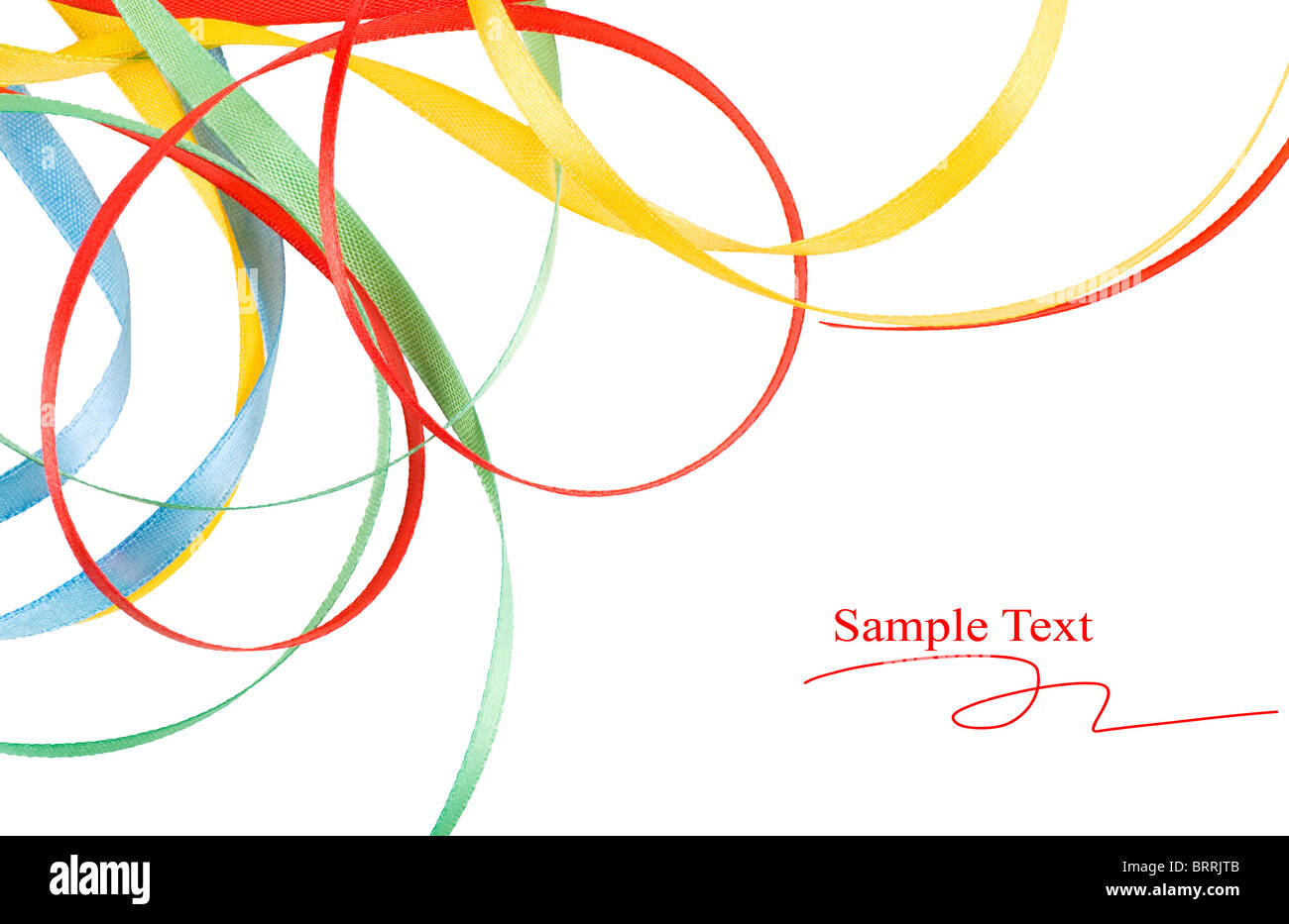 pattern of bands on a white background Stock Photo - Alamy