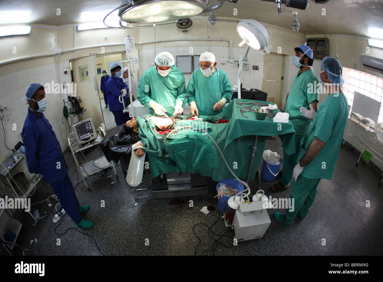 surgical theatre in Boost hopsital, Afghanistan Stock Photo - Alamy