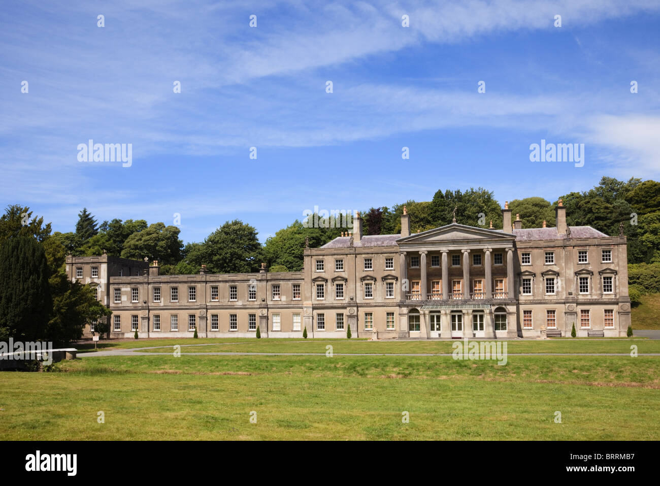 Llandwrog, Gwynedd, North Wales, UK. 19th century Parc Glynllifon ...
