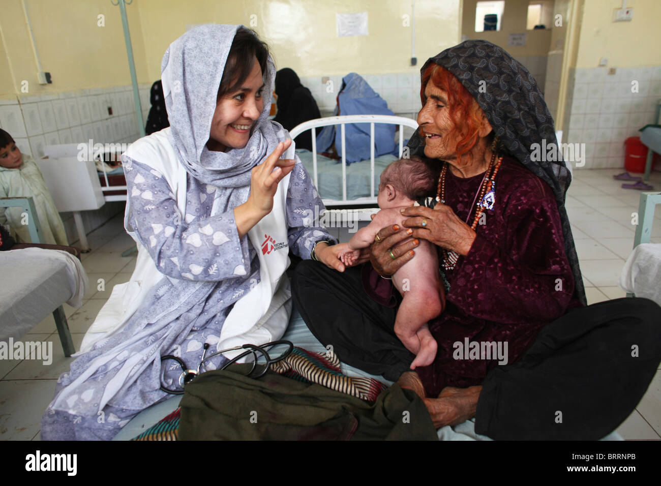 pediatric ward of an Afghan hospital Stock Photo - Alamy