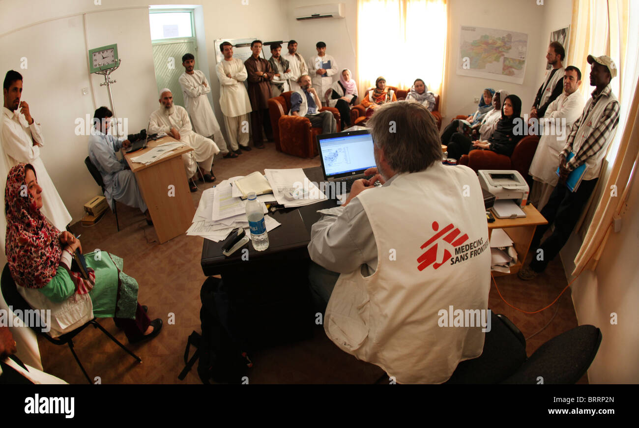 MSF team in Afghanistan Stock Photo - Alamy