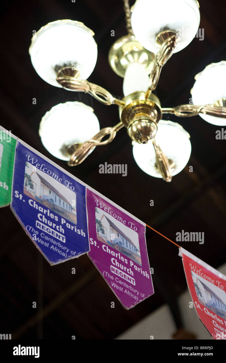 St Charles Parish Church in Regent in Freetown Sierra Leone West Africa ...