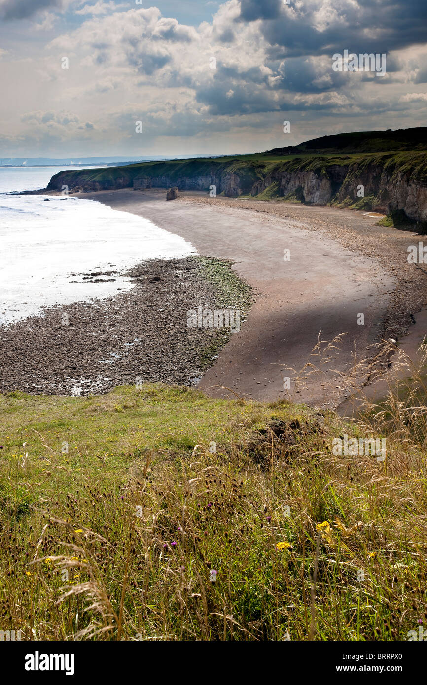The Beach at Seaham looking south from Nose's Point Seaham, County ...
