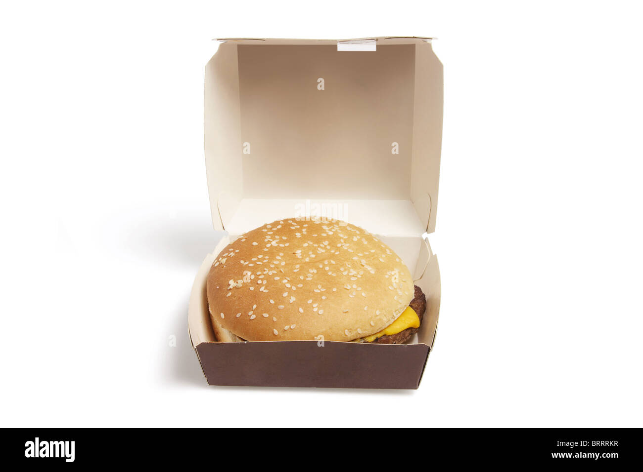 Fast food burger box Cut Out Stock Images & Pictures - Alamy