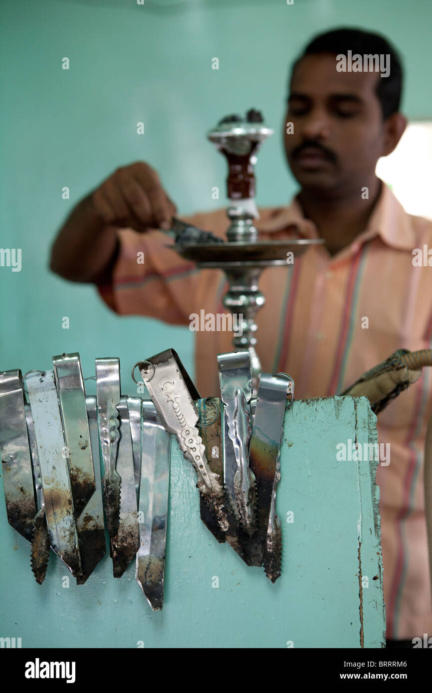 Abdulla Khalifa Coffee shop, Muharraq, Bahrain Stock Photo - Alamy