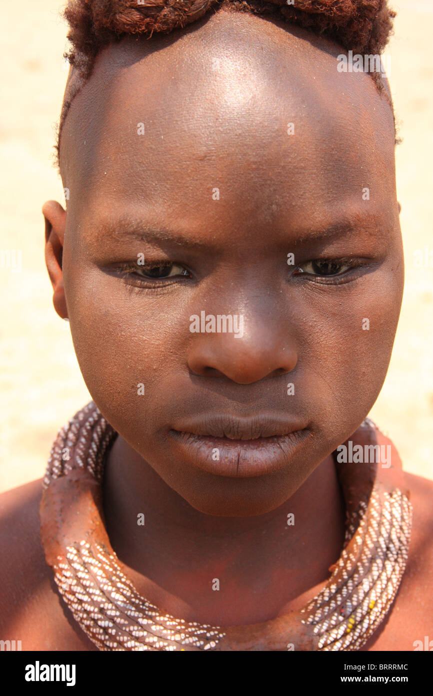 Himba people in the remote Opuwo region of Namibia Stock Photo - Alamy