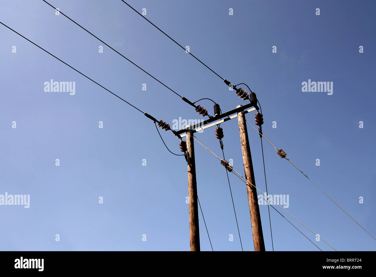 Multiple power lines hi-res stock photography and images - Alamy
