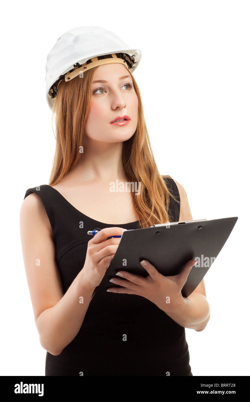 Portrait of beautiful business woman Stock Photo - Alamy