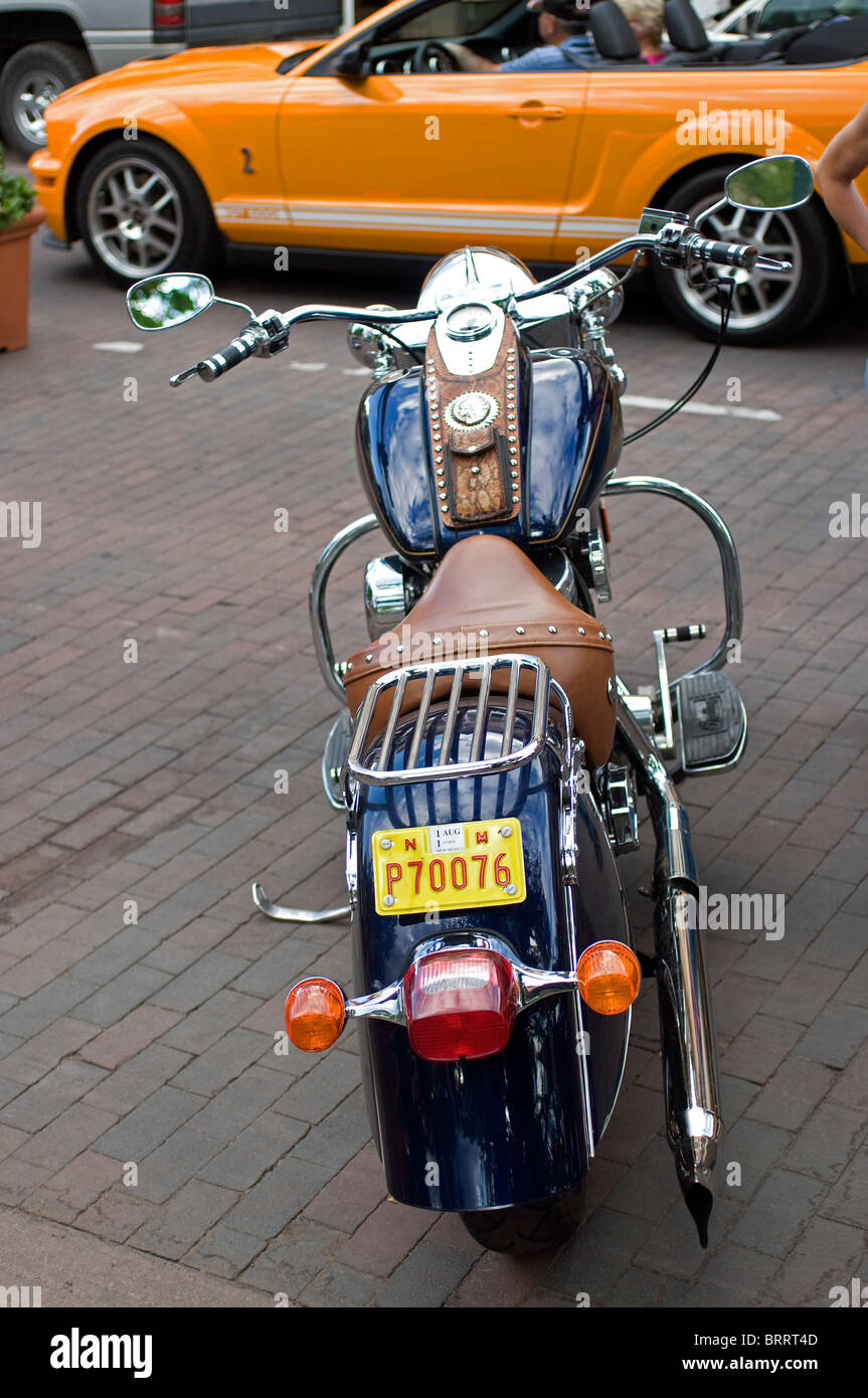 High end customized Indian motorcycle Stock Photo - Alamy
