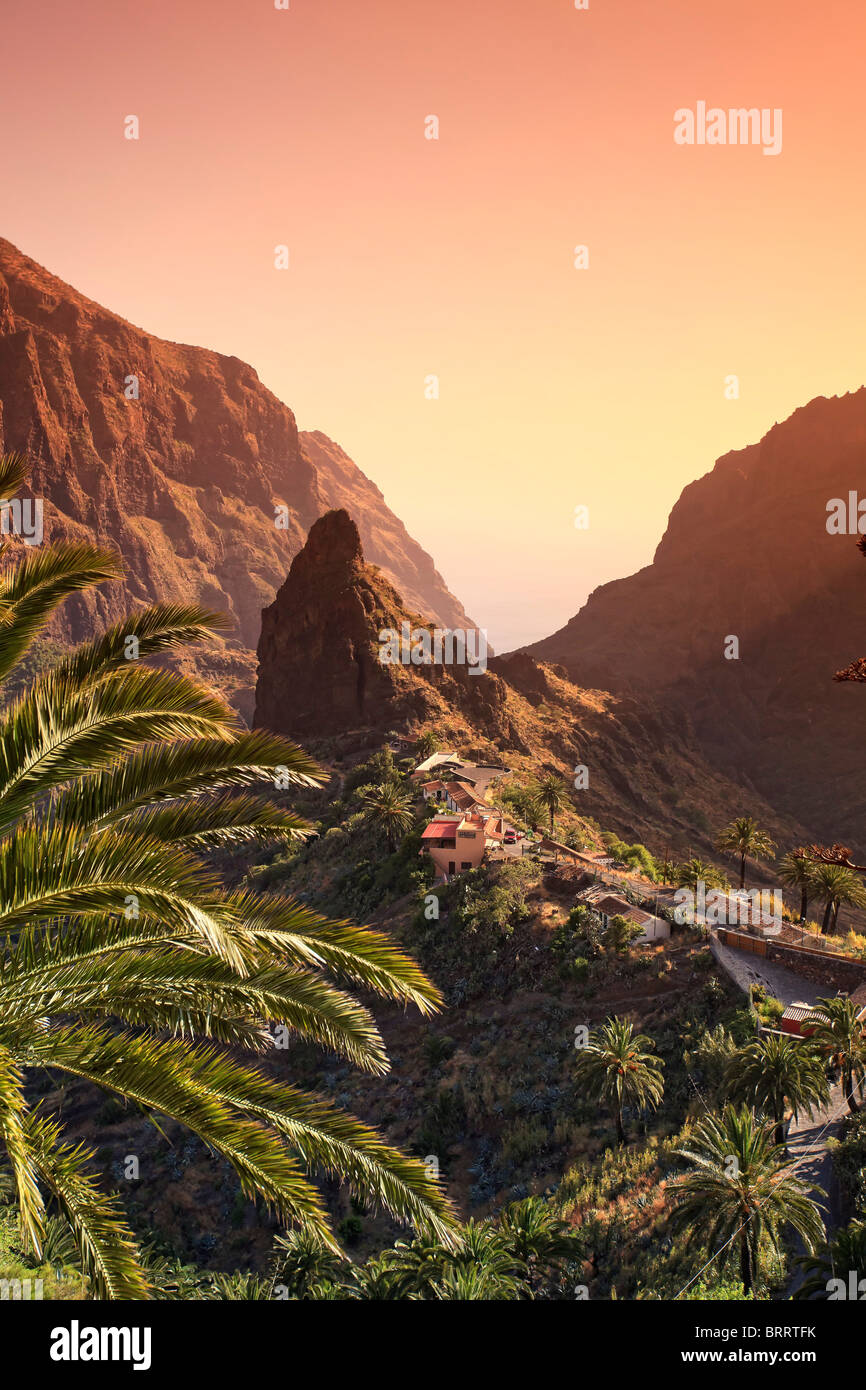 Canary Islands, Tenerife, Masca Mountain Village Stock Photo - Alamy