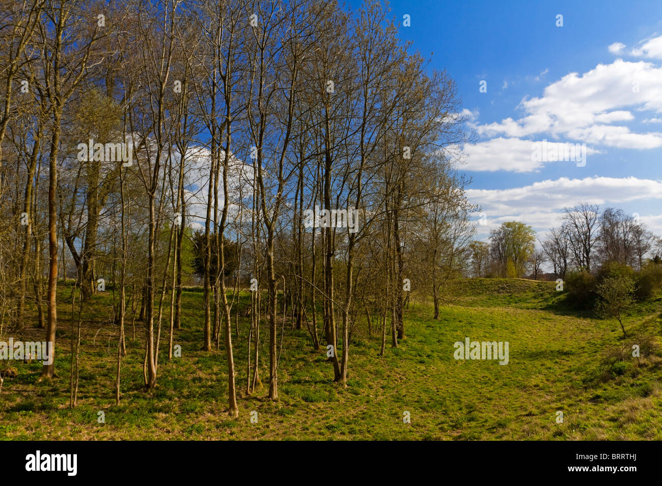 Danebury Hill Fort an Iron Age Hill Fort near Andover in Hampshire ...