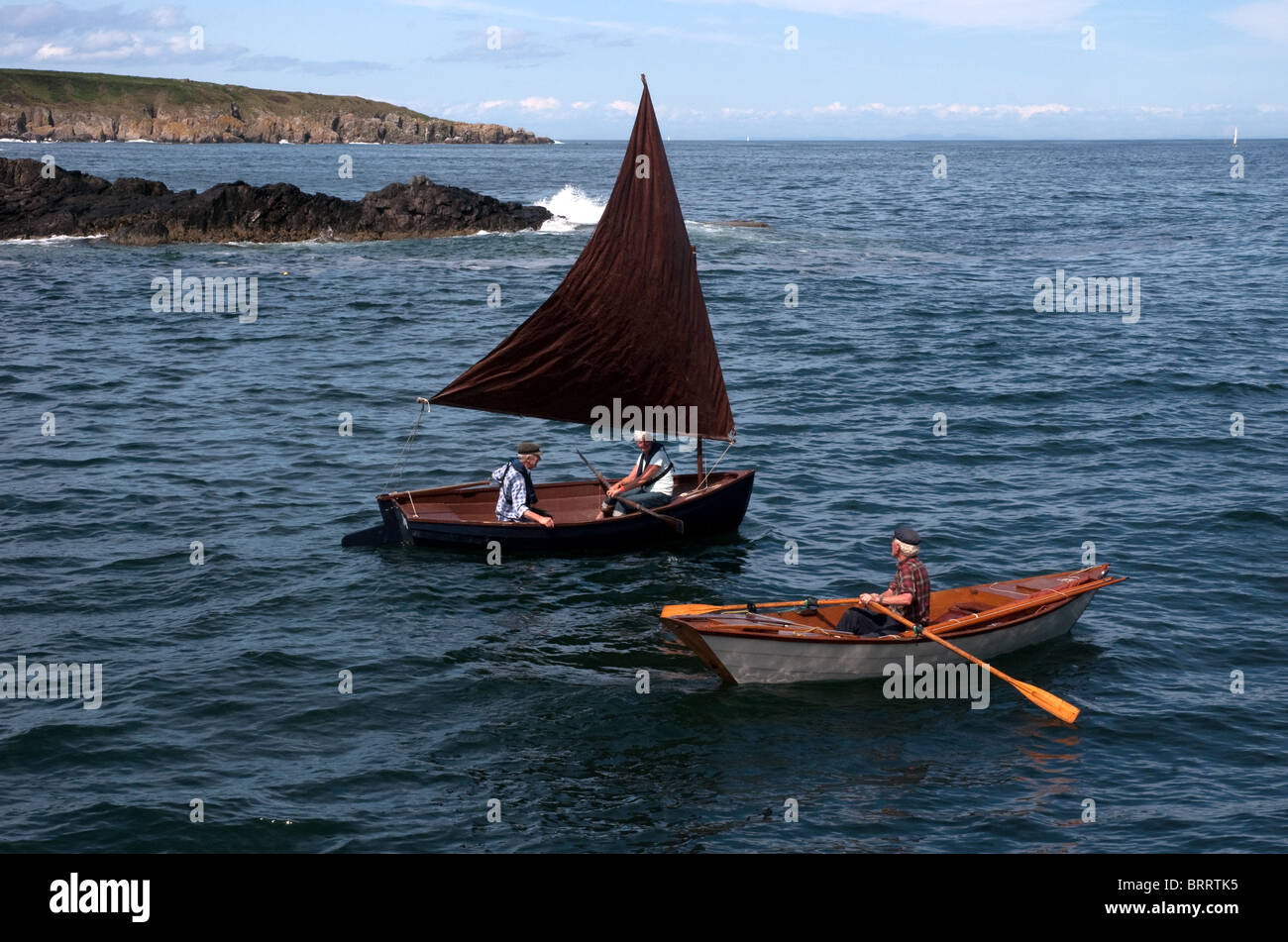 Traditional Boats Portsoy Stock Photo - Alamy