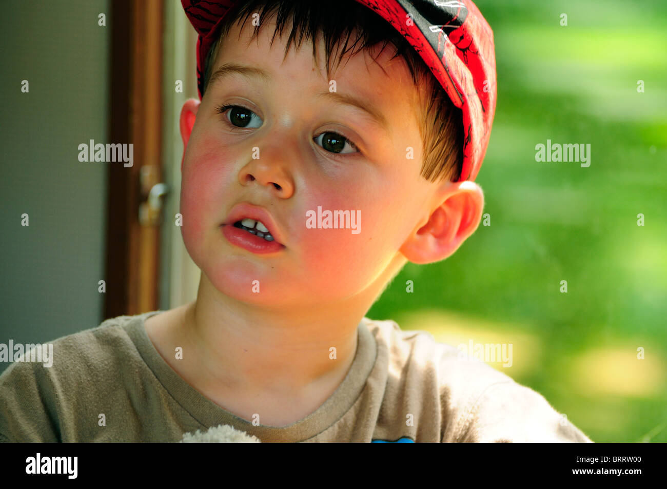 Child sweating hi-res stock photography and images - Alamy
