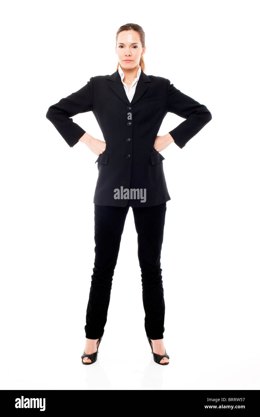 Business people with arms akimbo hi-res stock photography and images ...