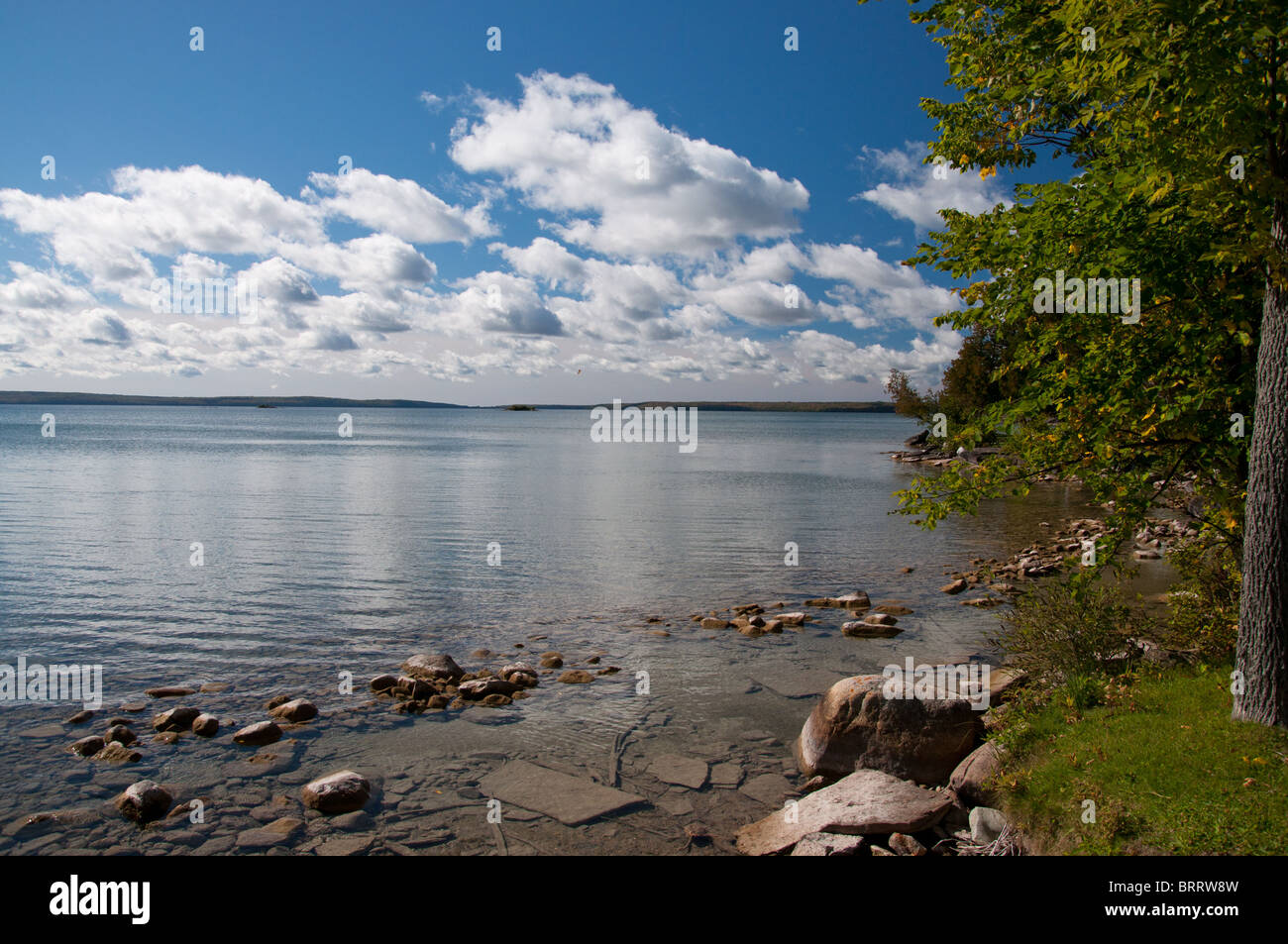 A view of Lake Manitou on Manitoulin Island Stock Photo - Alamy