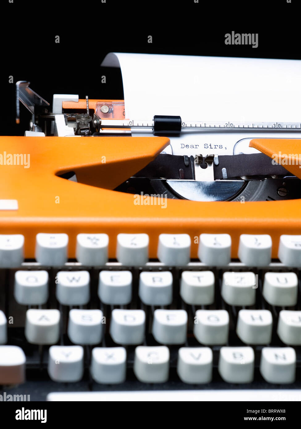 Typewritten hi-res stock photography and images - Alamy