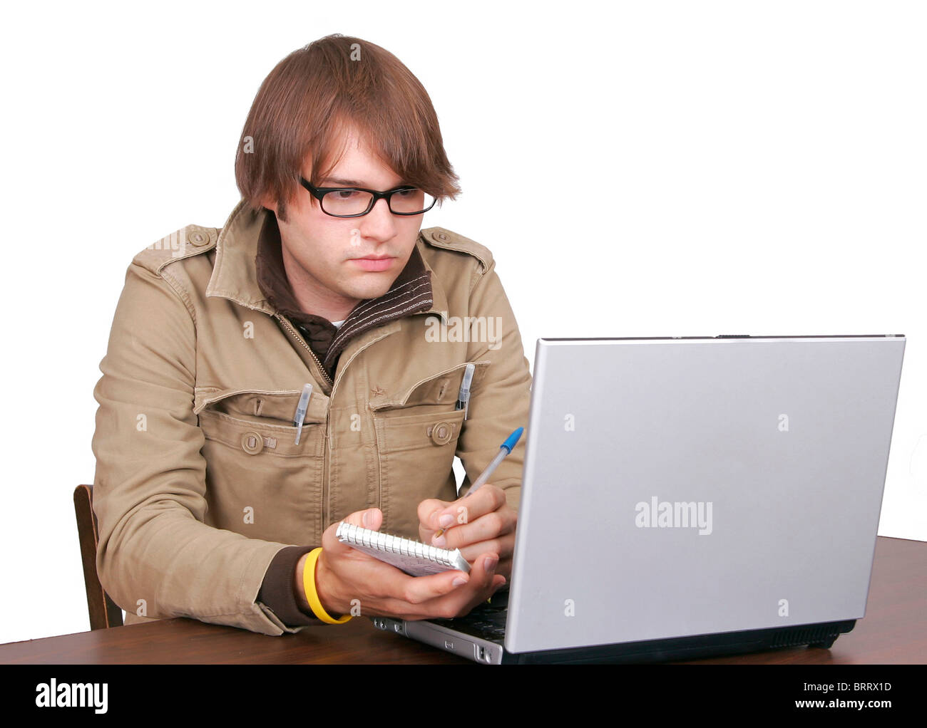 Journalist taking notes hi-res stock photography and images - Alamy