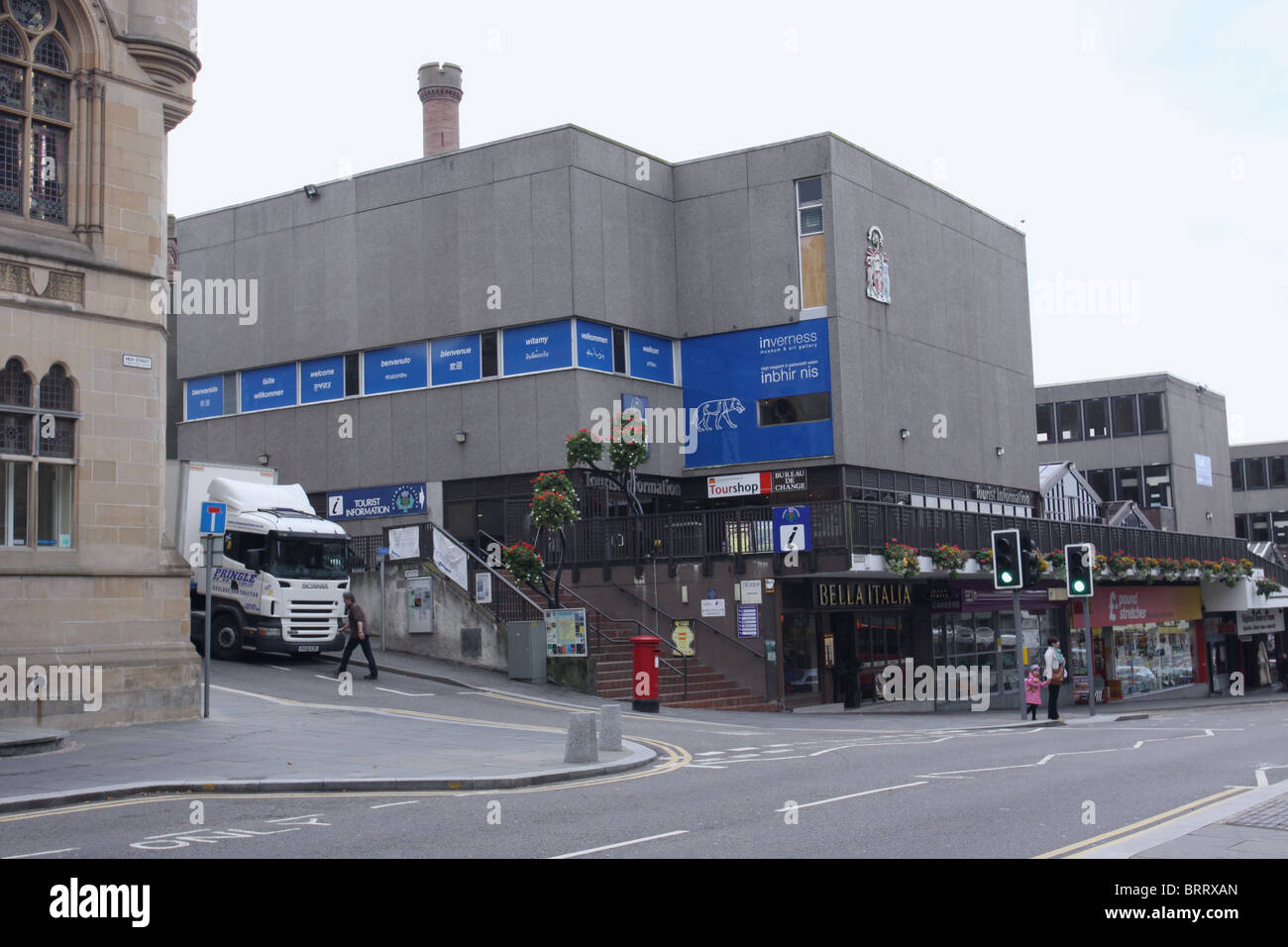 exterior of Inverness Museum and Art Gallery and Tourist Information ...