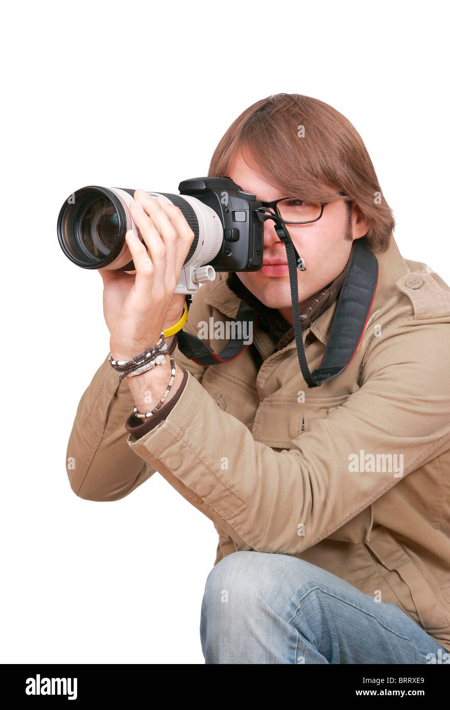 Lens over book hi-res stock photography and images - Alamy