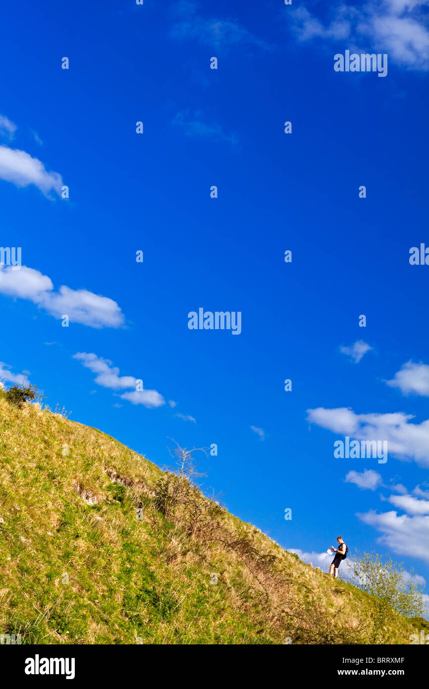 Map of hillside hi-res stock photography and images - Alamy