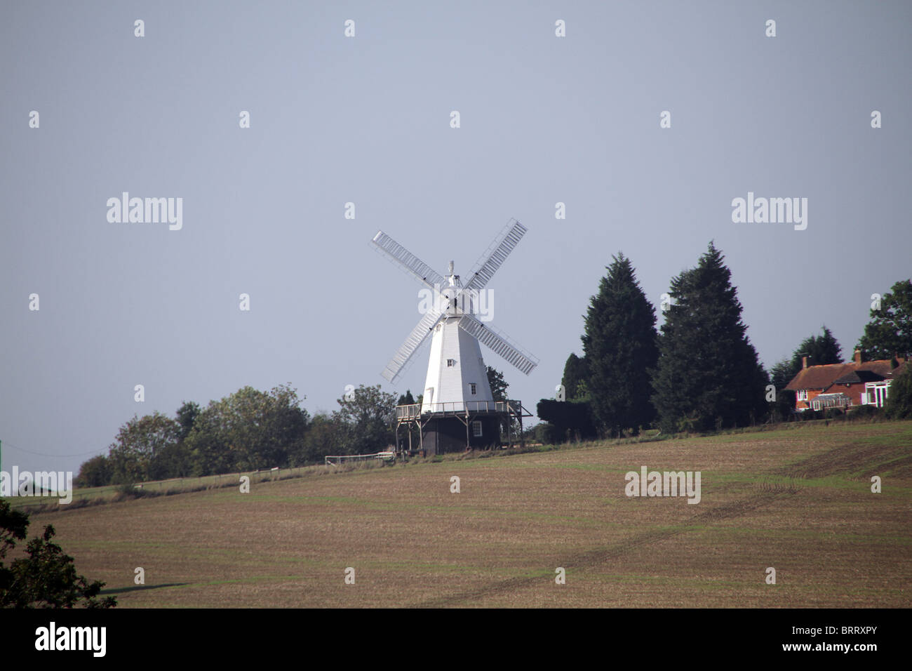 Woodchurch Windmill, Kent Stock Photo - Alamy