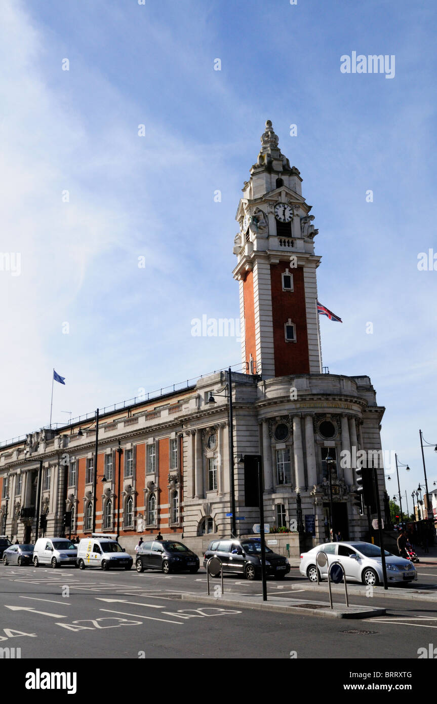 Lambeth Town Hall, Brixton, London, England, UK Stock Photo - Alamy