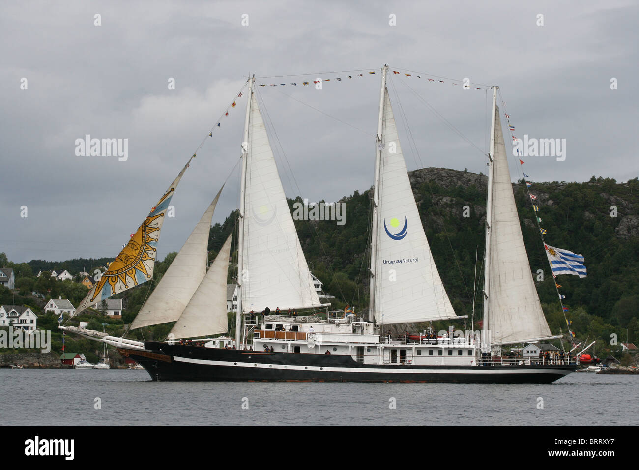 Captain Miranda,The Tall Ships Races 2008, Bergen Stock Photo - Alamy