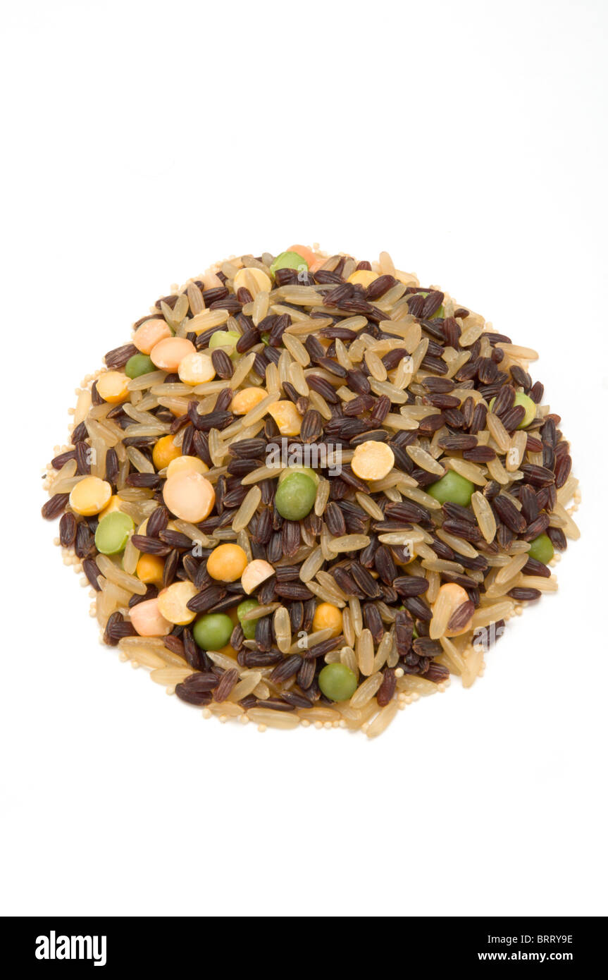 Aztec Blend Rice Stock Photo - Alamy