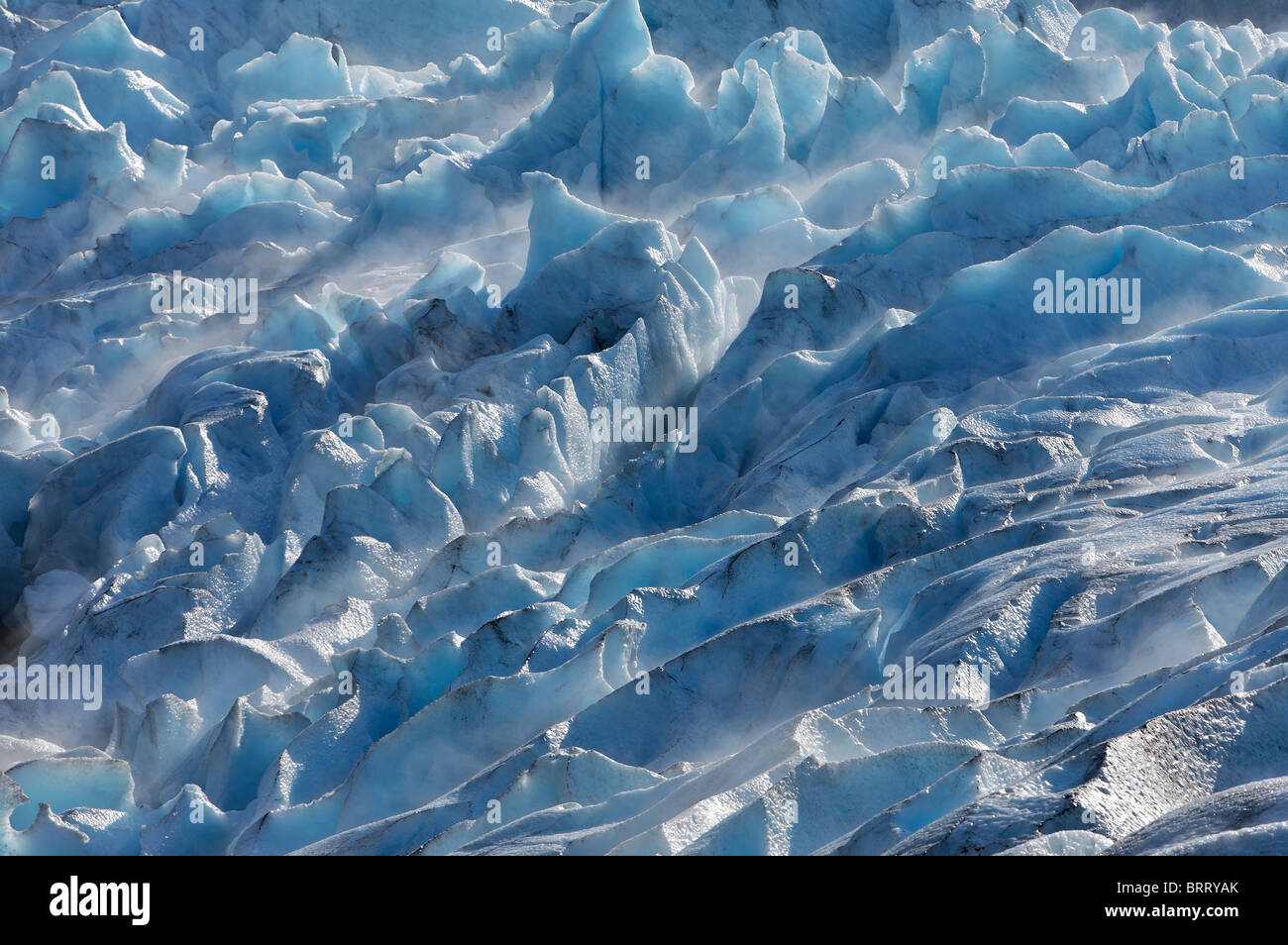 Engabreen, Svartisen glacier, Meloy, Nordland, Norway, Europe Stock ...