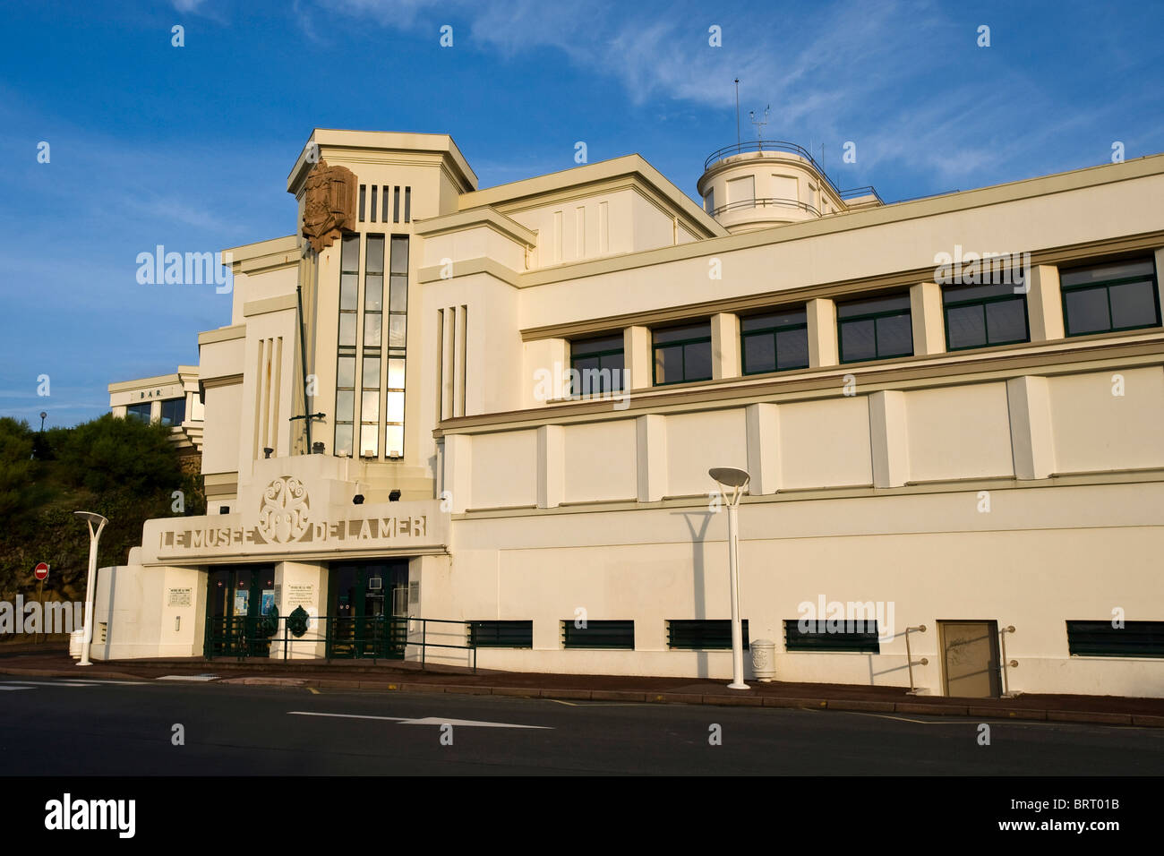 Musee de la Mer, sea museum, Biarritz, Aquitaine, France Stock Photo ...