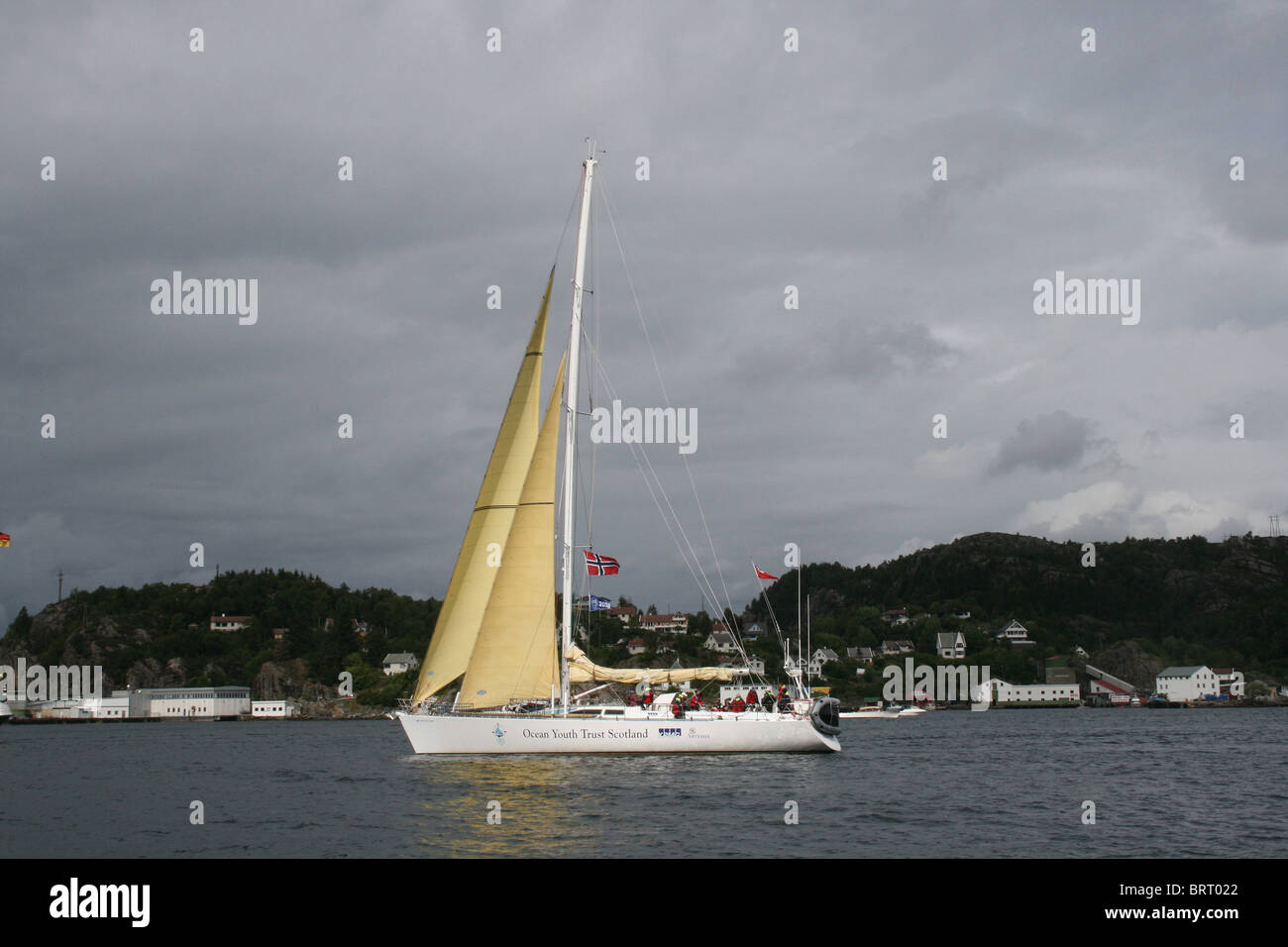 Alba Explorer, The Tall Ships Races 2008, Bergen Stock Photo - Alamy