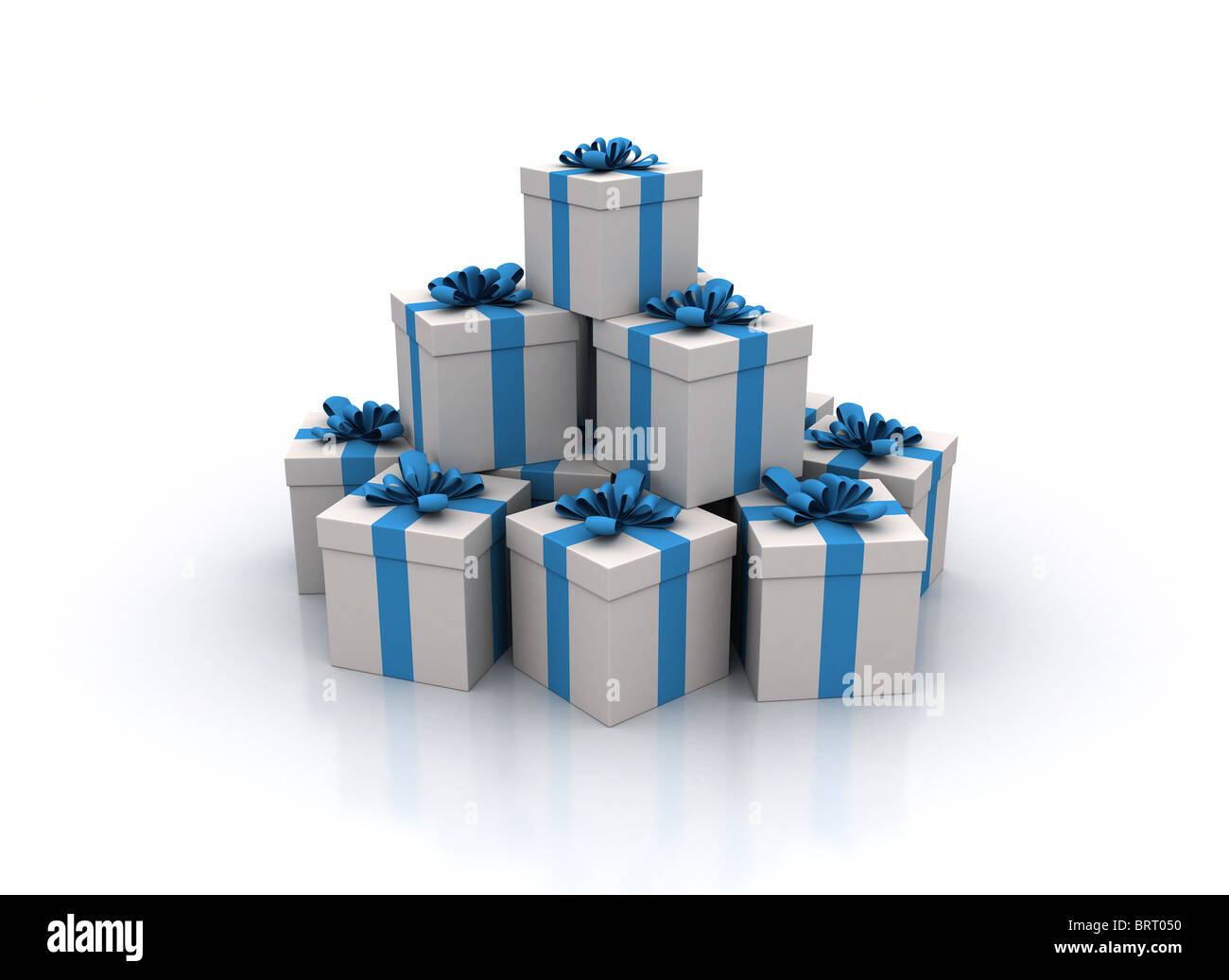 Stack of gift boxes Stock Photo - Alamy