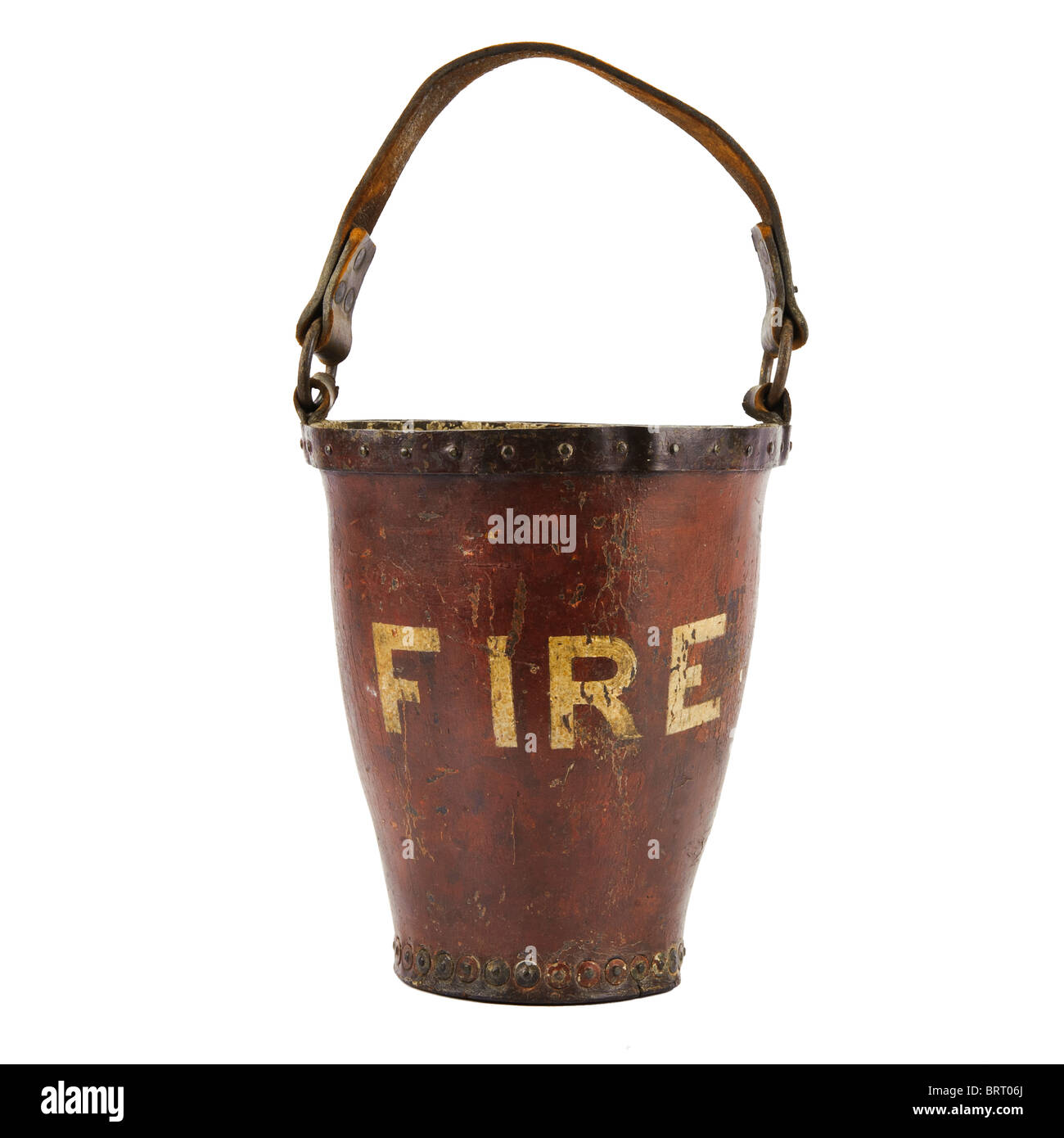 Antique leather fire bucket cut-out Stock Photo - Alamy Antique leather fire bucket cut-out Stock Photo - Alamy