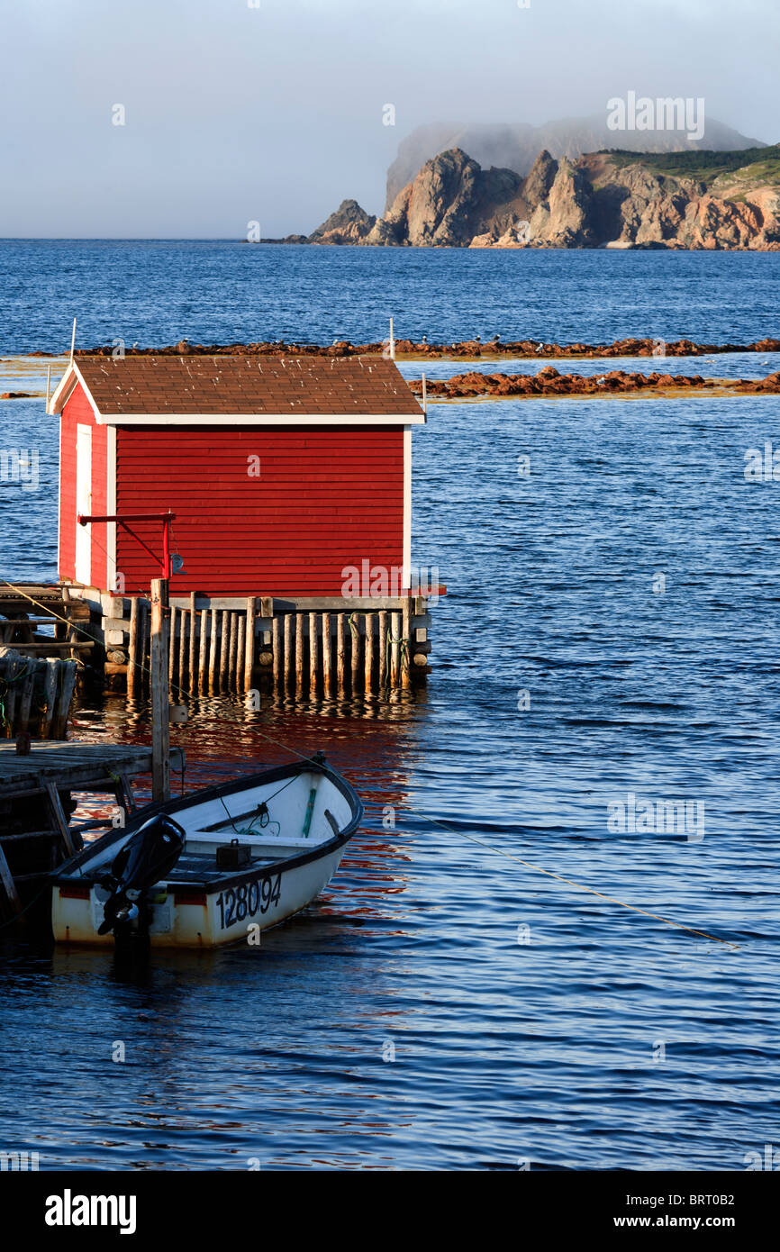 Newfoundland fishing stage hi-res stock photography and images - Alamy