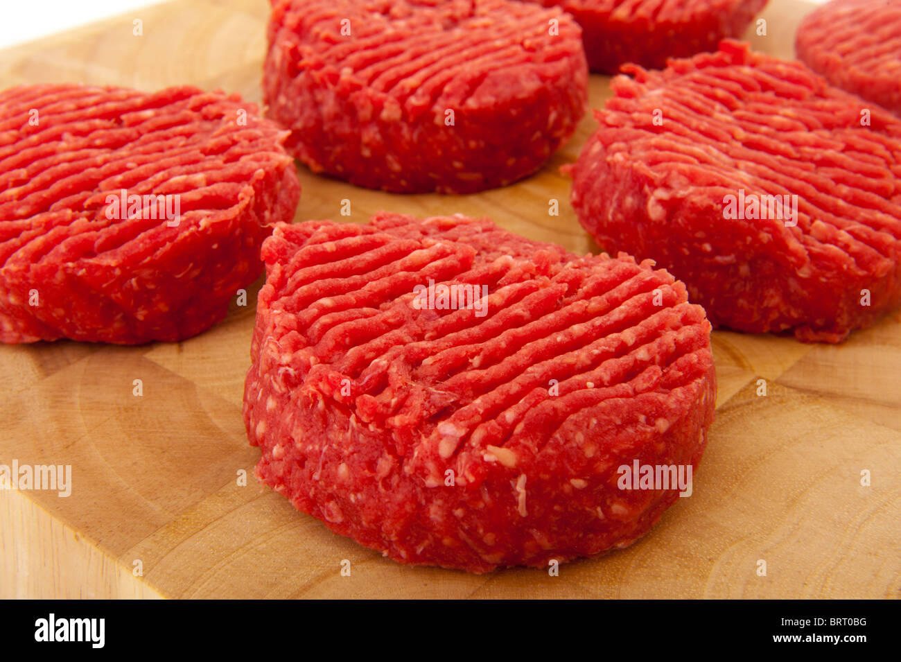 Raw tartar steak meat on wooden timber Stock Photo - Alamy