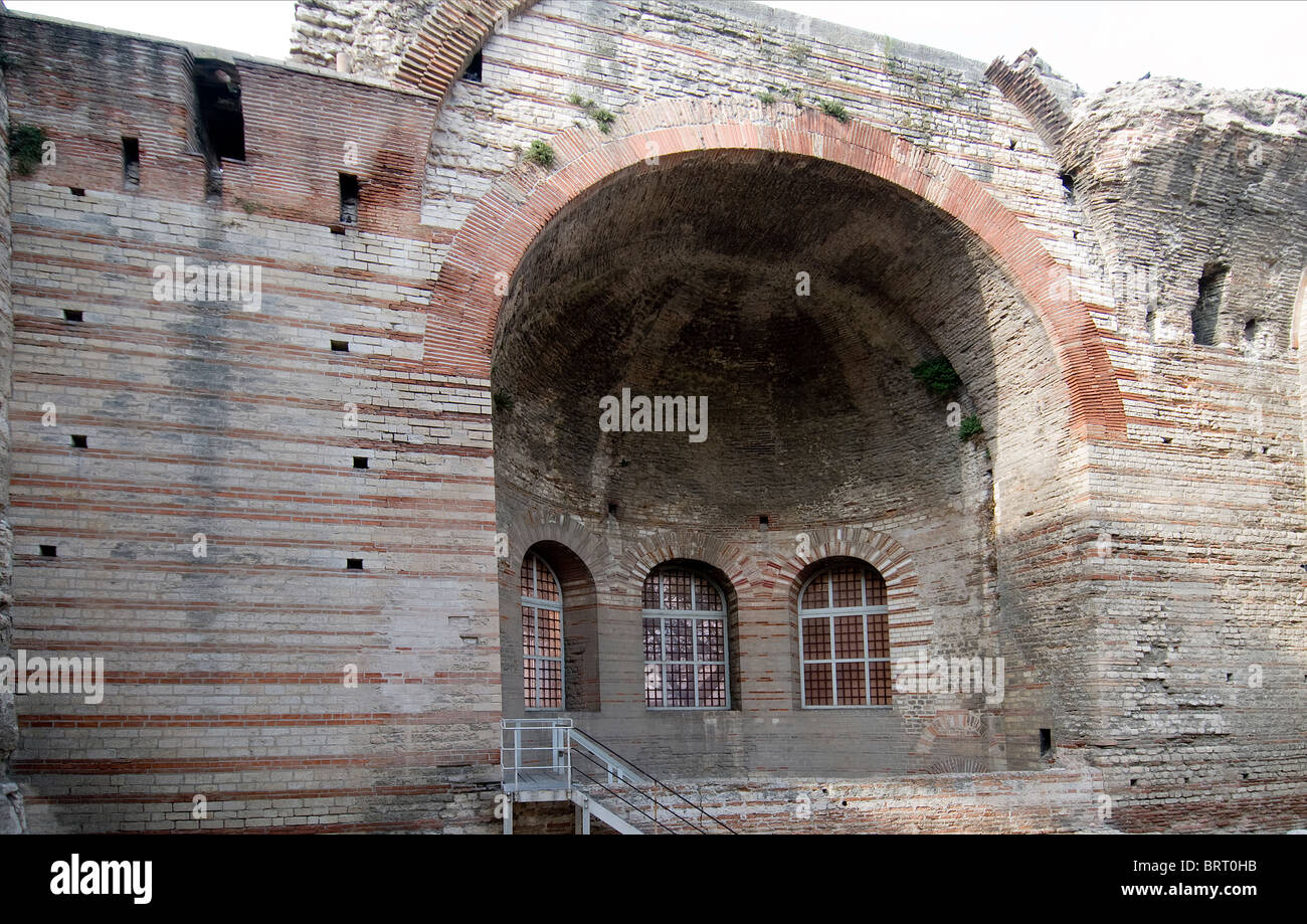 Roman Thermae in Arles Stock Photo - Alamy