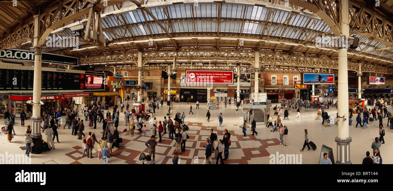 Inside victoria station london england hi-res stock photography and ...