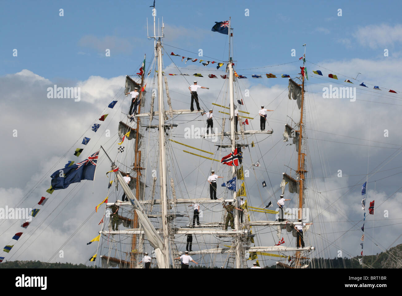 Royalist,The Tall Ships Races 2008, Bergen Stock Photo - Alamy
