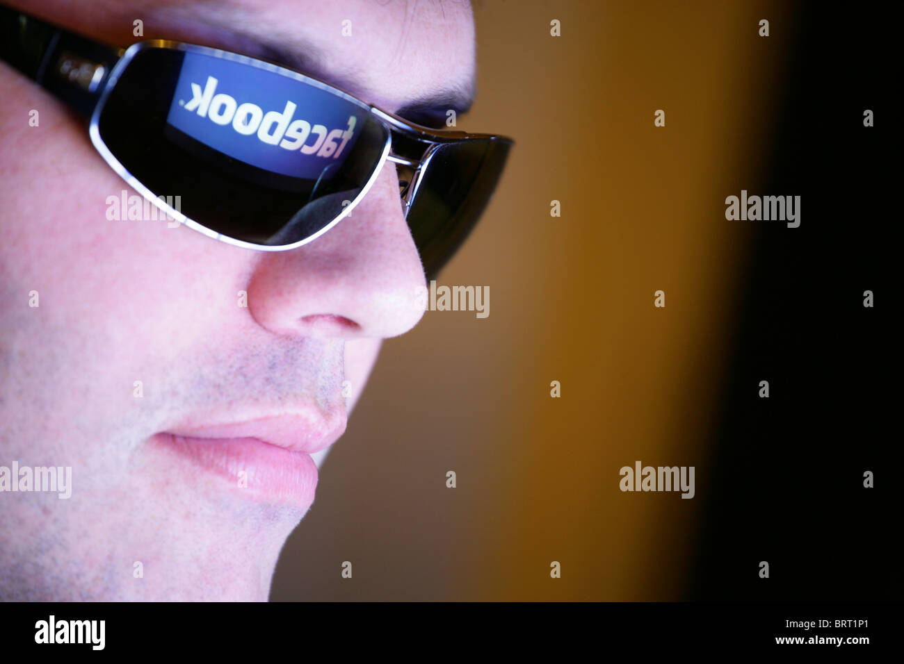 Man face logo hi-res stock photography and images - Alamy