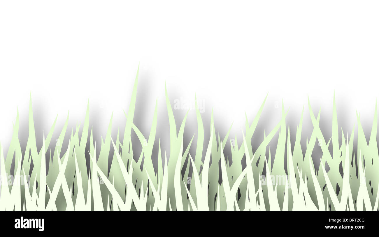 Illustration of light colored grass with copy space Stock Photo - Alamy