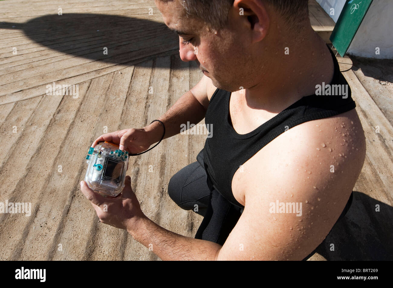 Male SCUBA Diver Stock Photo - Alamy