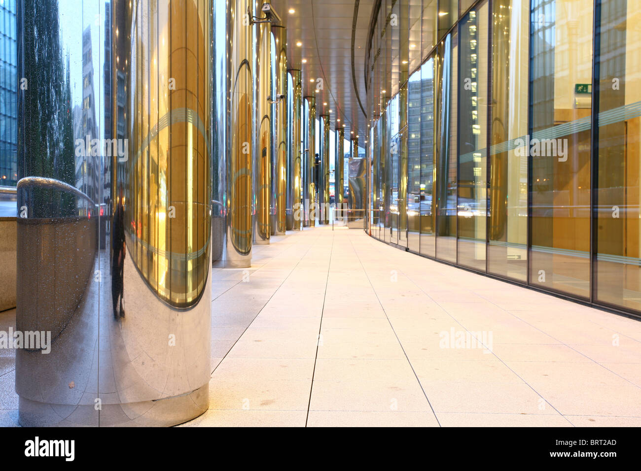 the Lex building , a high-rise of government offices in the European ...