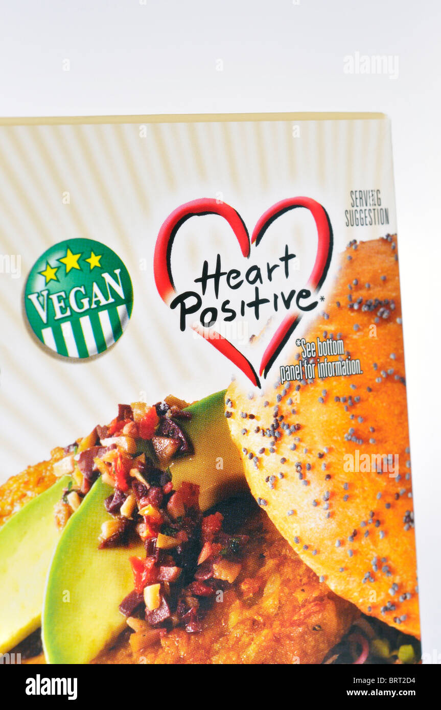 Vegan/vegetarian meatless burgers package Stock Photo - Alamy