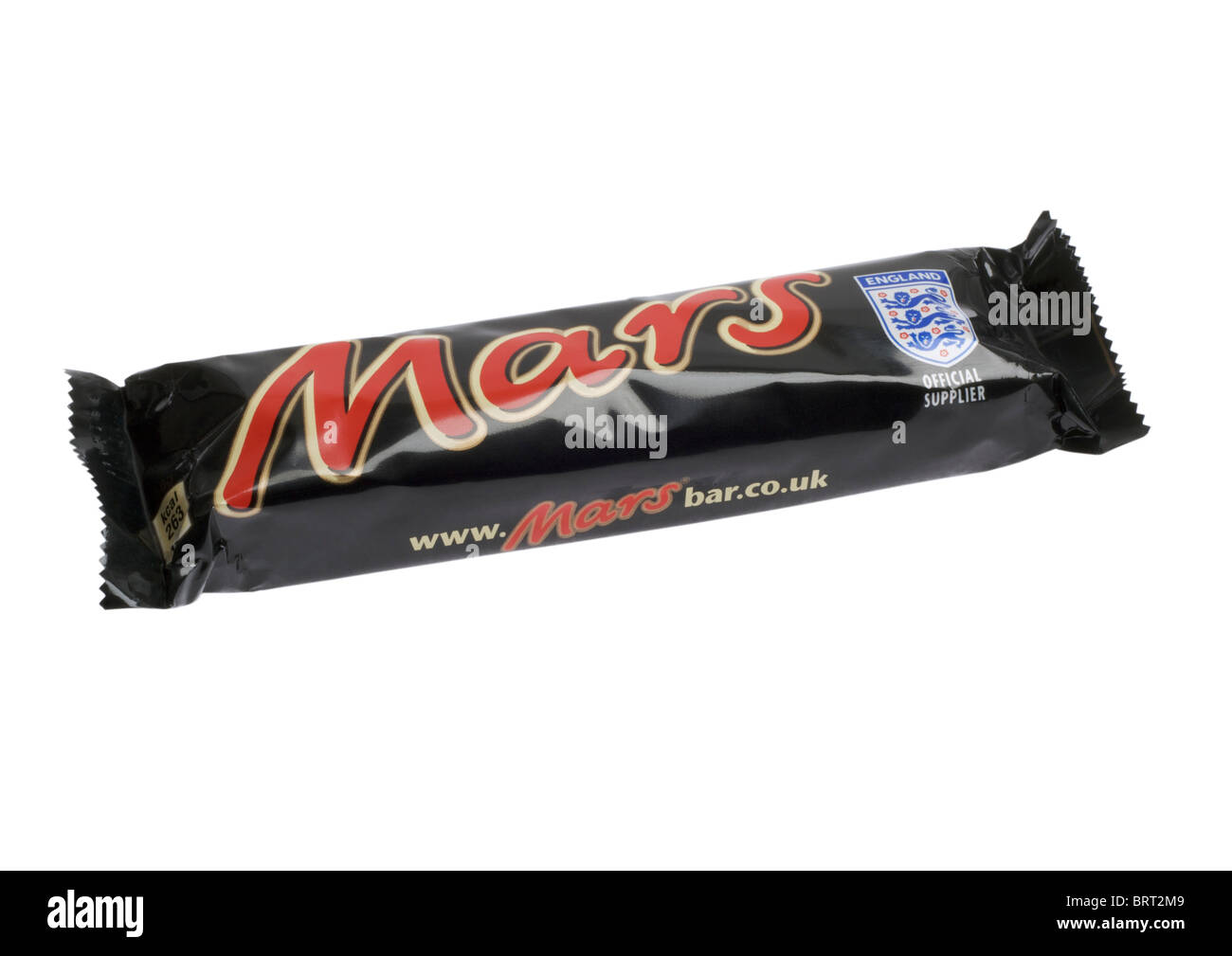 Mars chocolate bar on white background Stock Photo - Alamy