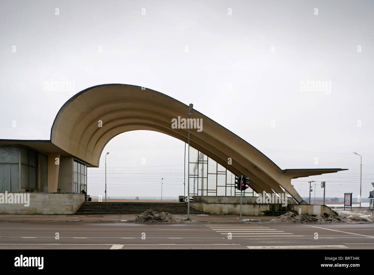 Dubulti railway station, Latvia Stock Photo - Alamy