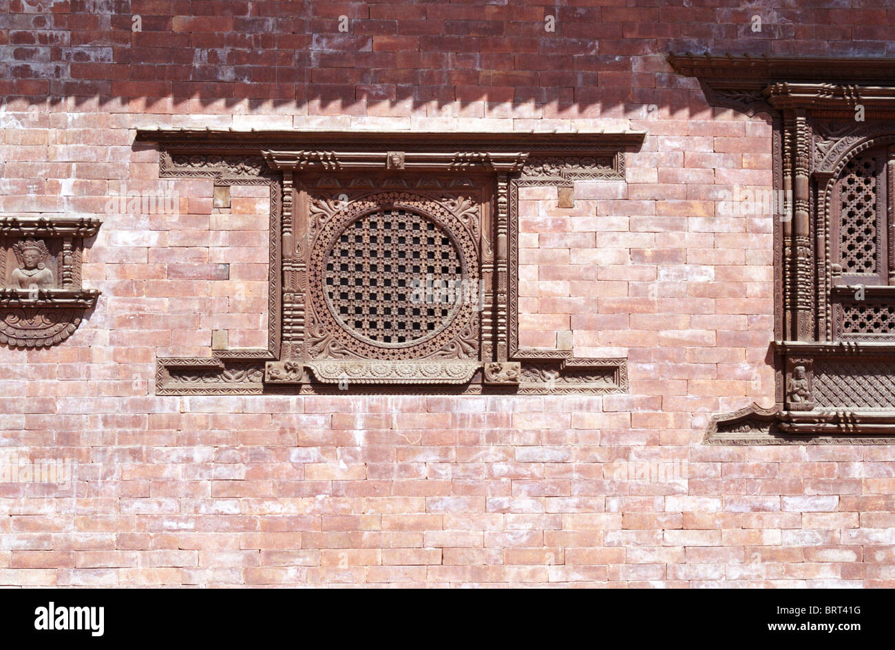 Decorative window panel Bhaktapur City, Nepal Stock Photo - Alamy
